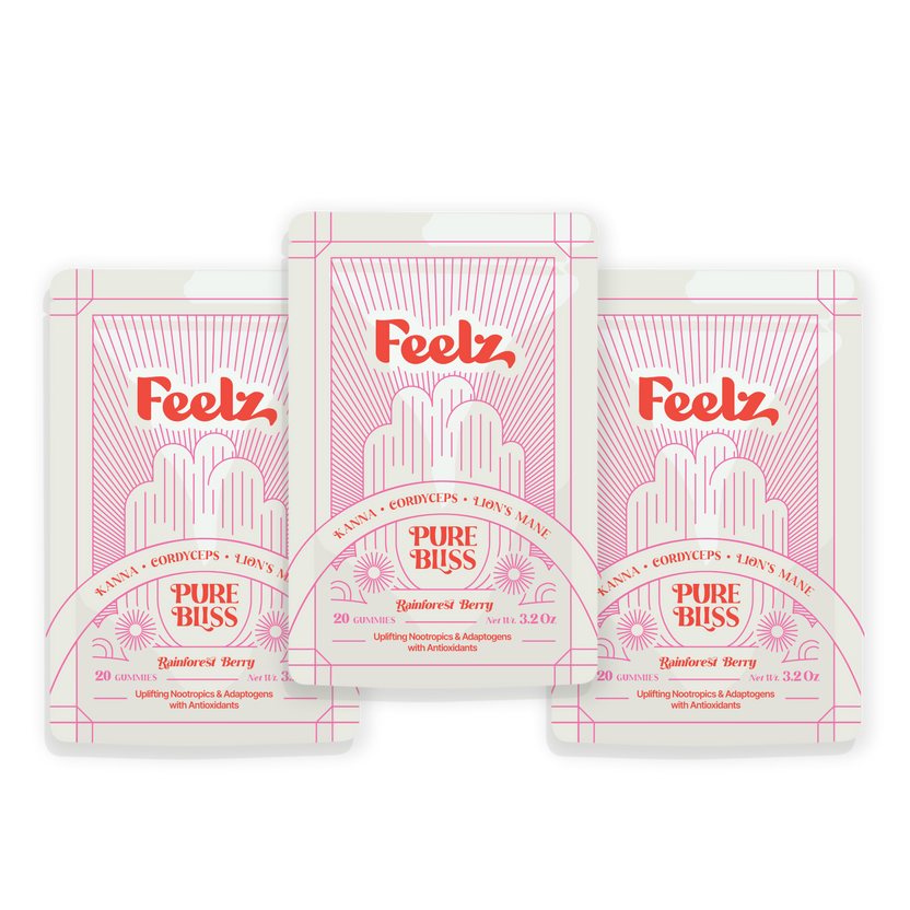 Kanna Gummies with Adaptogens & Nootropics | Feelz™